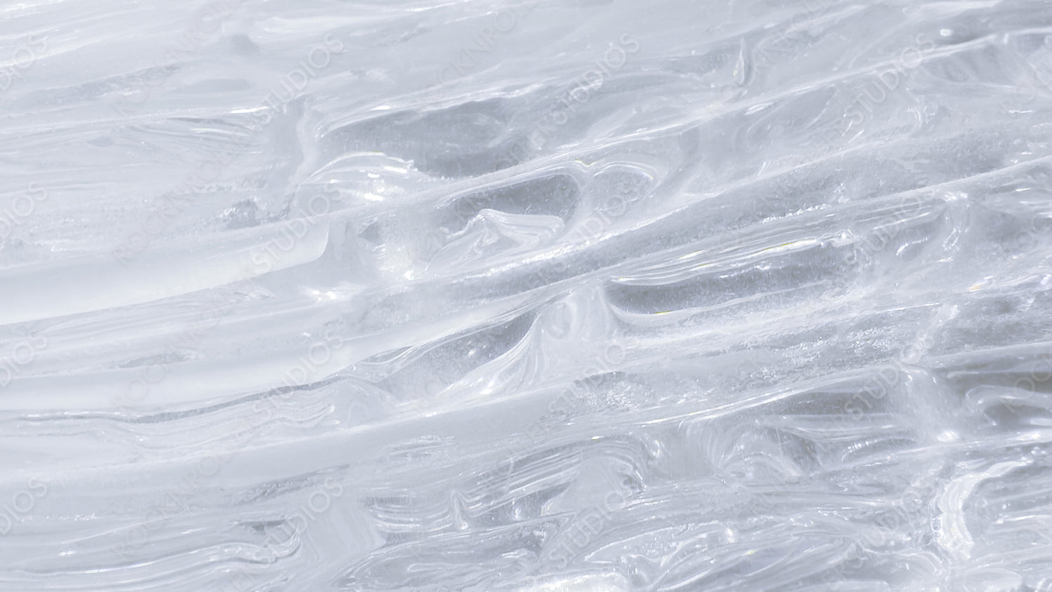 Pristine White Ice Texture with Smooth, Flowing Patterns and Soft High – RocknRoller Studios